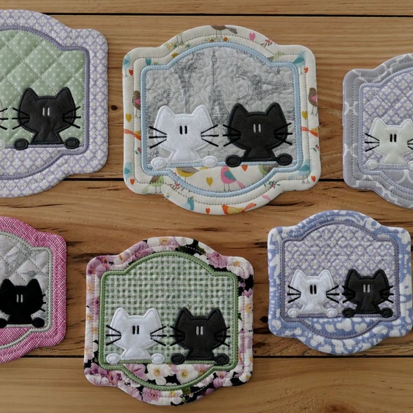 Cat Mug Rugs - Etsy