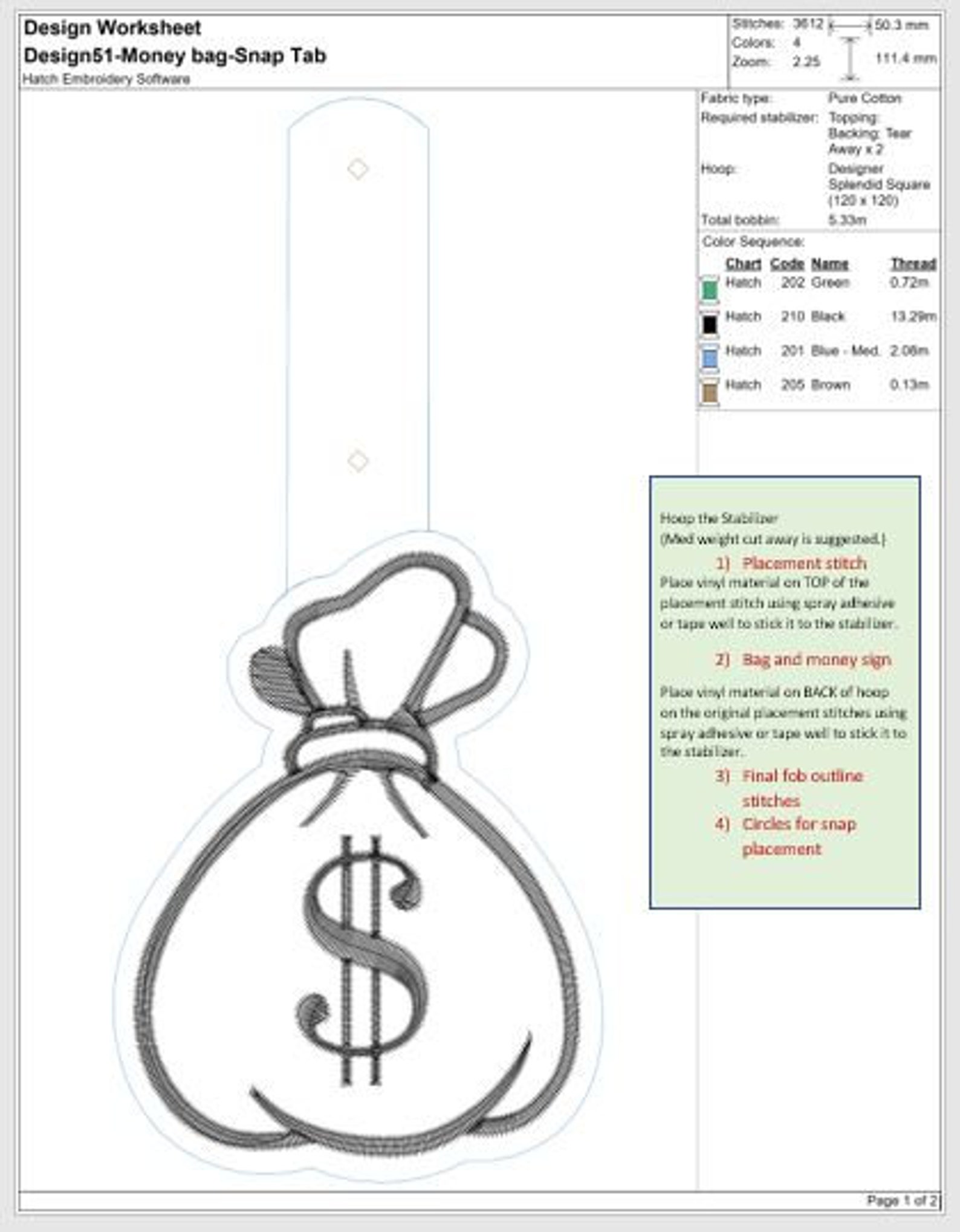 DIY-DIGITAL File money Bag outline/applique Snap Tab / Key - Etsy