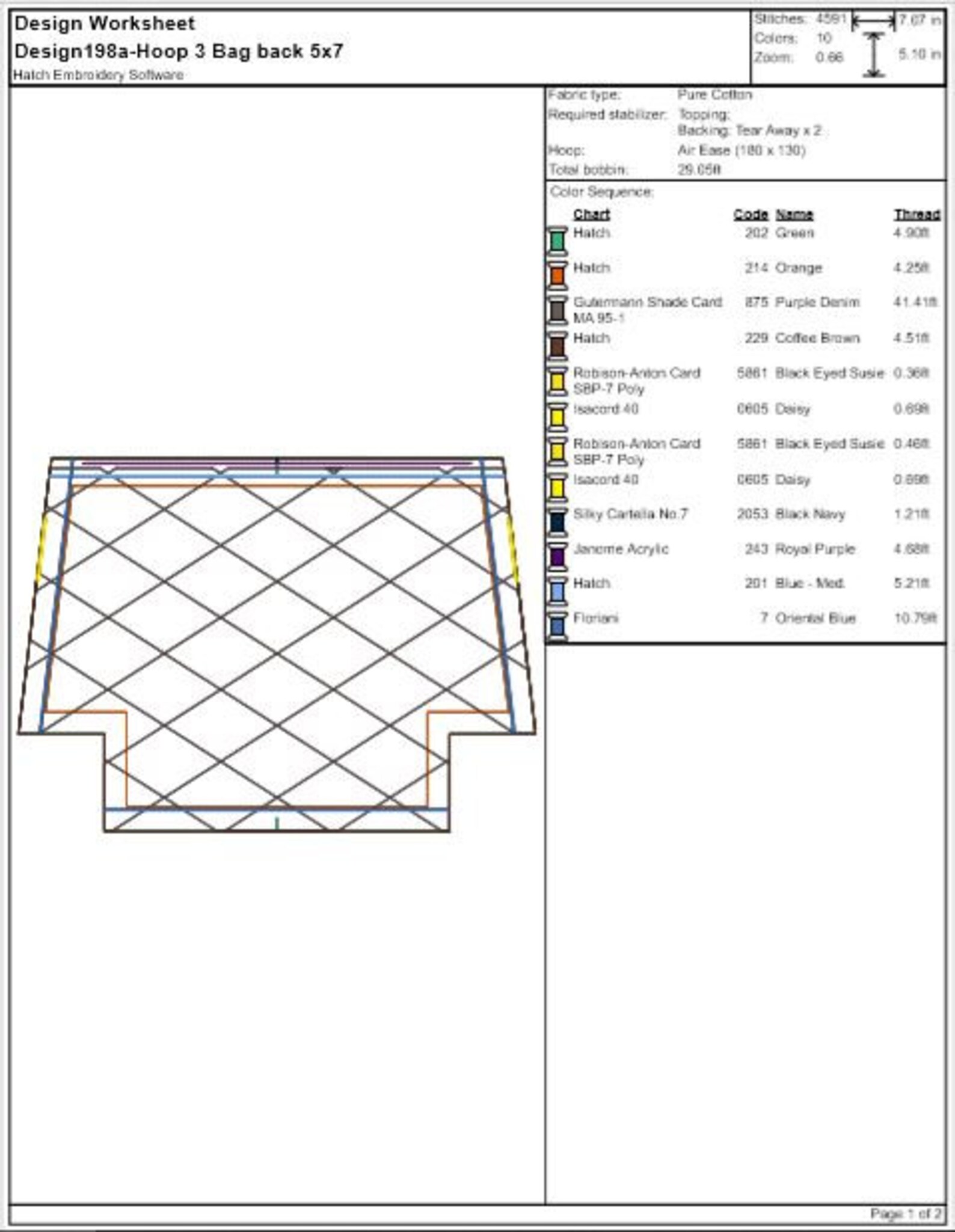 DIY-DIGITAL FILE - 5 X 7 Hoop - P A R T I A L in the Hoop Basic Small ...