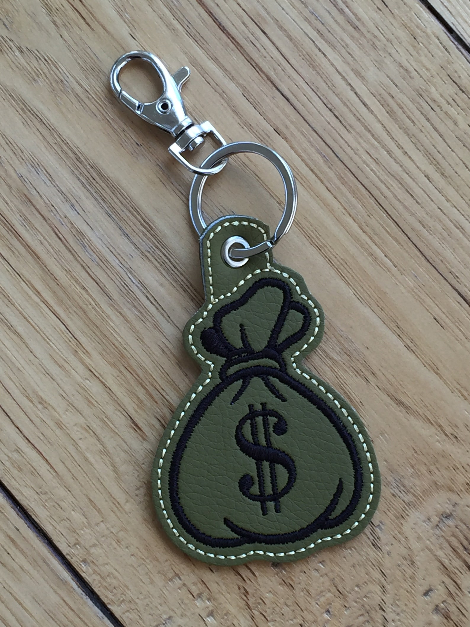 DIY-DIGITAL File money Bag outline/applique Snap Tab / Key | Etsy