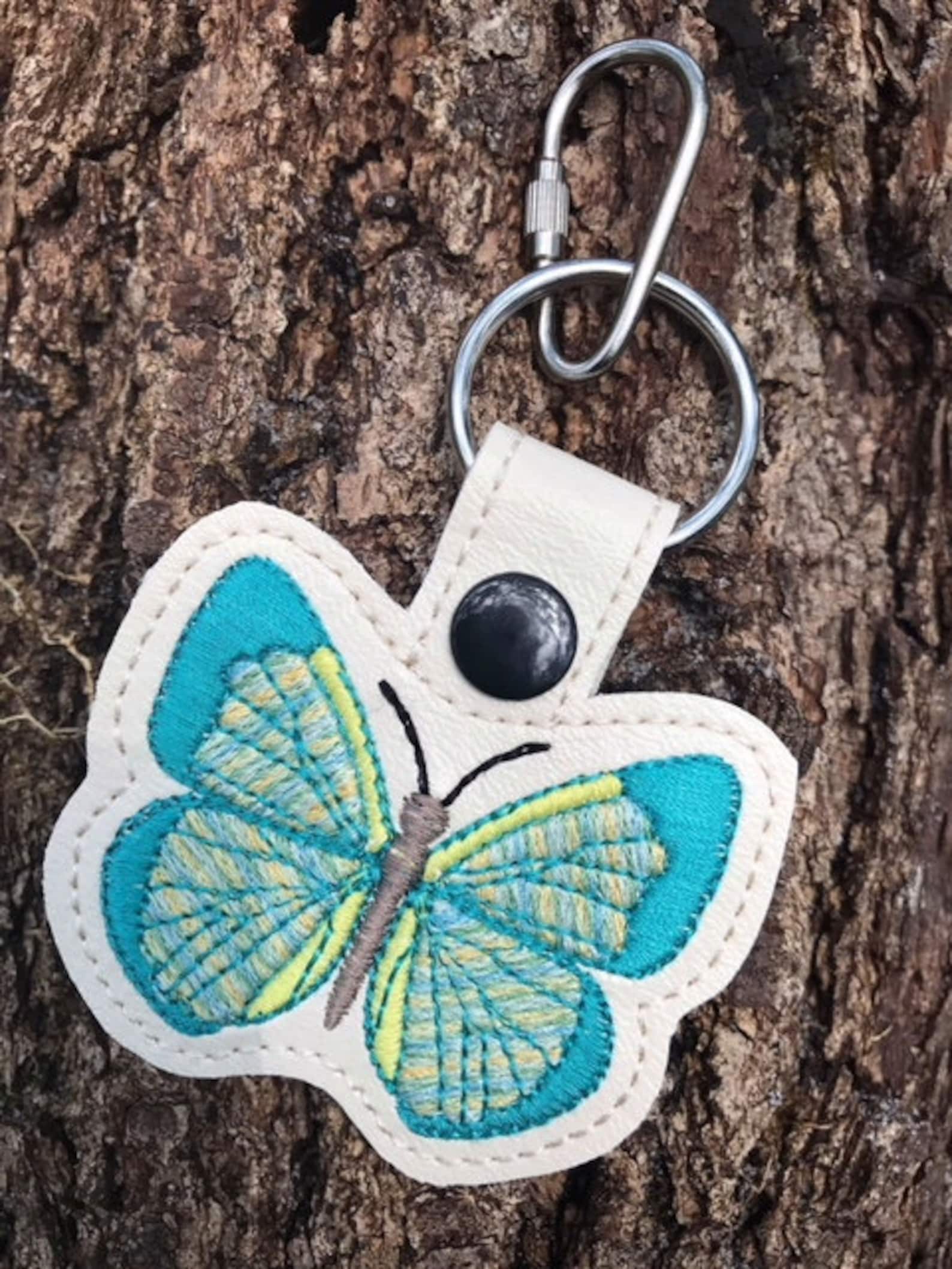 DIY-DIGITAL FILE - Butterfly - Feltie, Single File and Snap Tab / Key ...