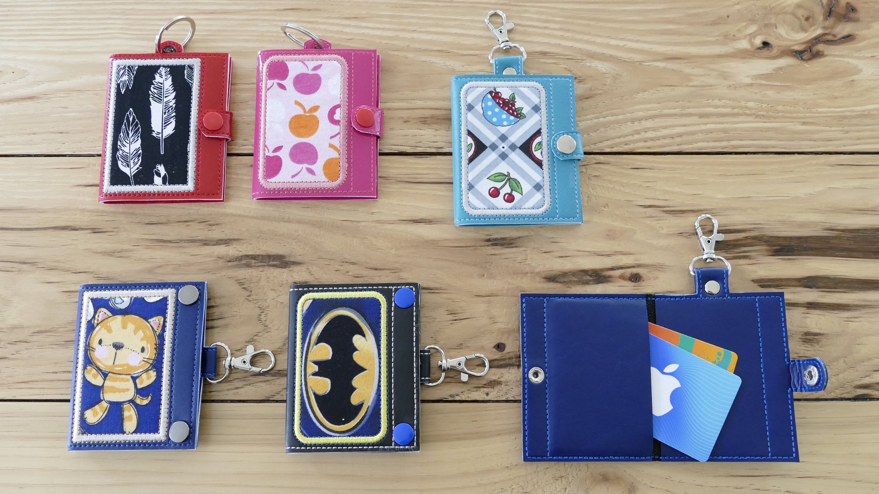 DIY-DIGITAL FILE Wallet Rectangle Applique square & rounded | Etsy