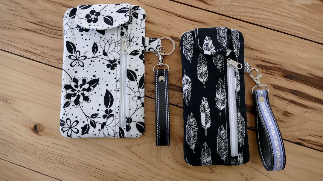 DIY - DIGITAL FILE - 6 X 10 Hoop - Cell Phone Wallet Done Ith - Zipper ...