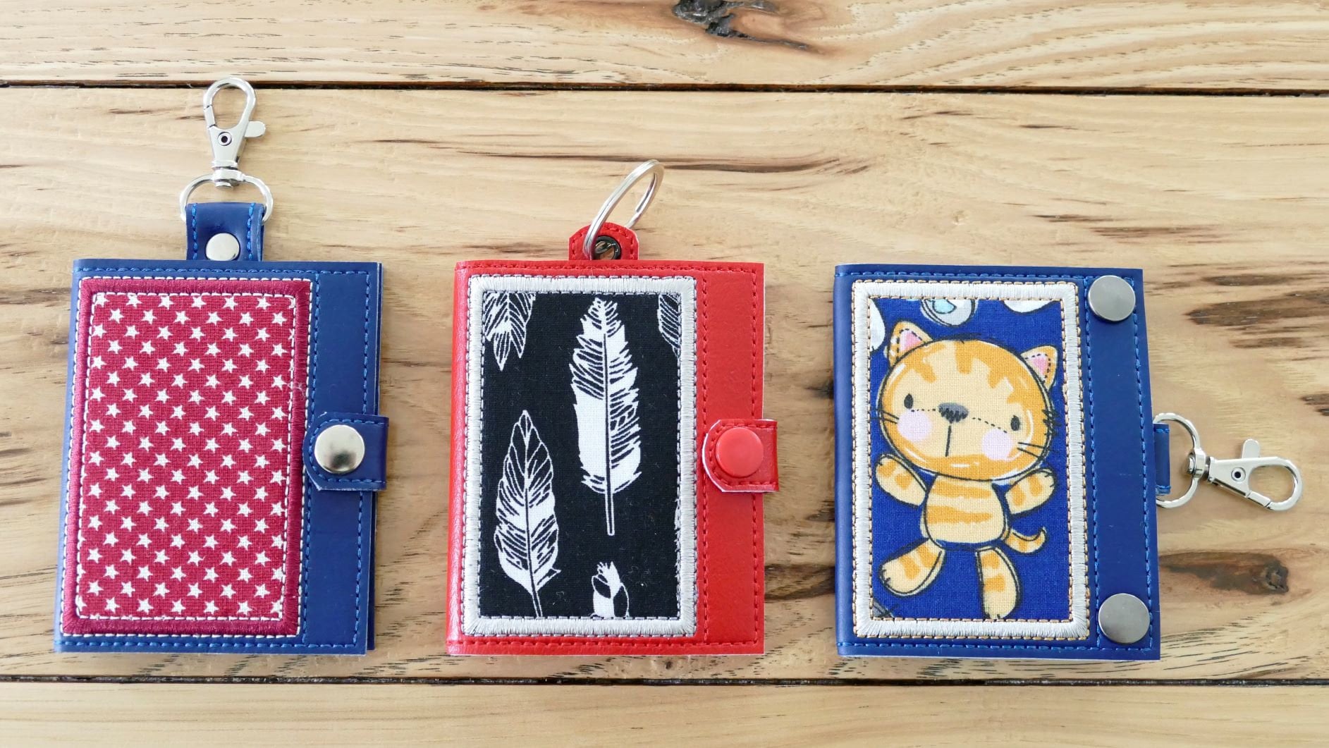 DIY-DIGITAL FILE Wallet Rectangle Applique square & rounded | Etsy