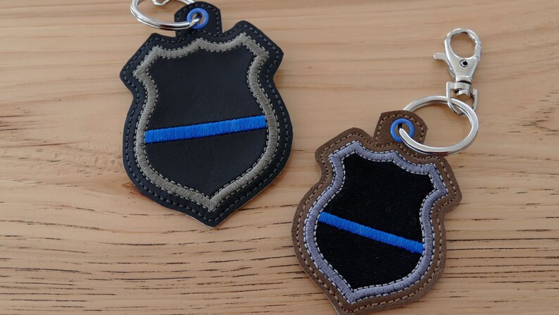 DIY-DIGITAL FILE Police Badge Back the Blue Applique Badge | Etsy