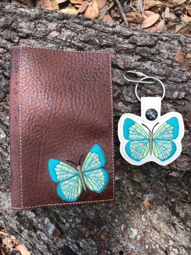 DIY-DIGITAL FILE Butterfly Set Memo Pad Cover & Snap Tab / | Etsy