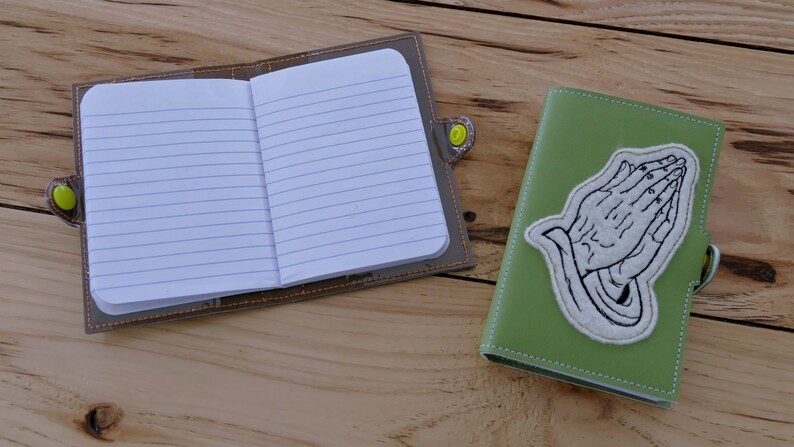 DIY-DIGITAL FILE - Praying Hands Flip Style Notepad Cover With Snap ...