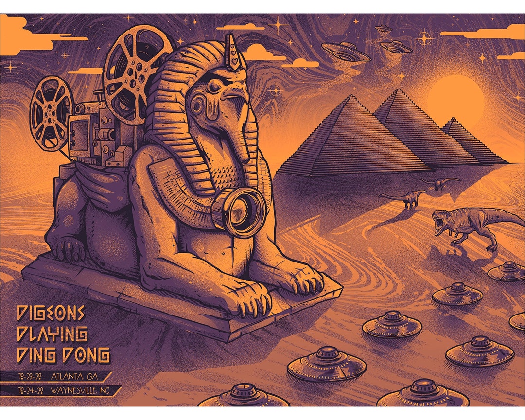 Pigeons Playing Ping Pong Drive in 2020 - Etsy