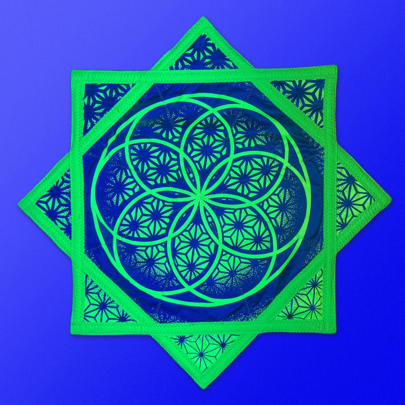 Sunflower of Life - UV - Flow Star - Etsy