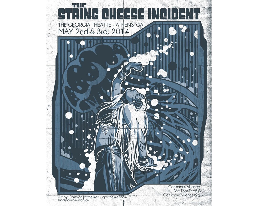 String Cheese Incident Screen Print - Etsy