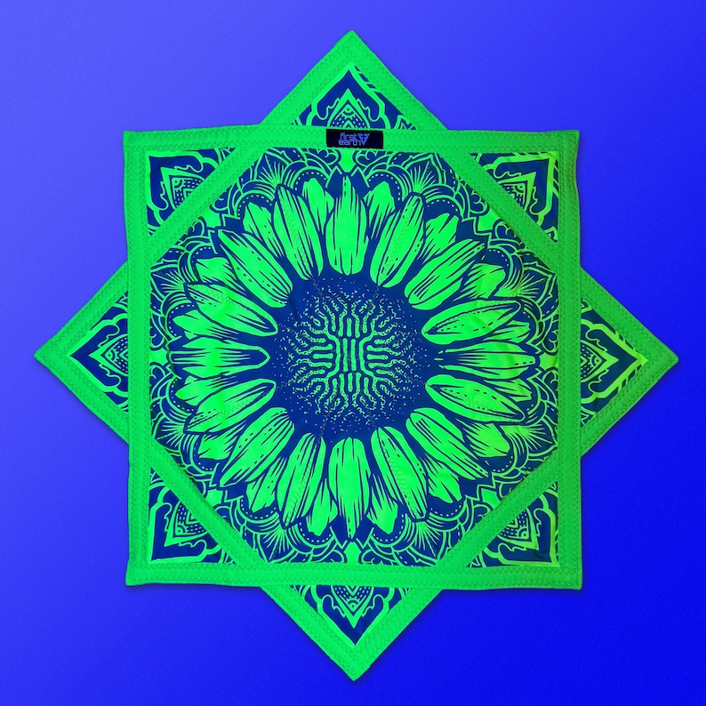 Sunflower of Life - UV - Flow Star - Etsy