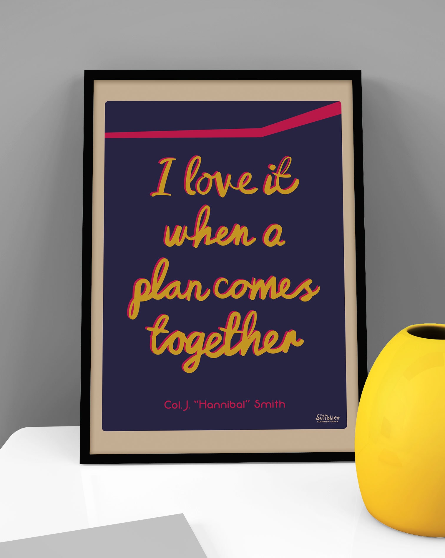 I Love It When a Plan Comes Together - Etsy