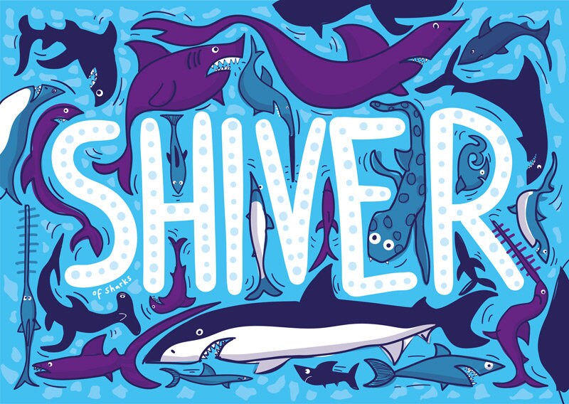 A Shiver of Sharks - Etsy