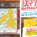 DRY HUMOUR - A Comedy Map of the UK and Ireland - Etsy UK
