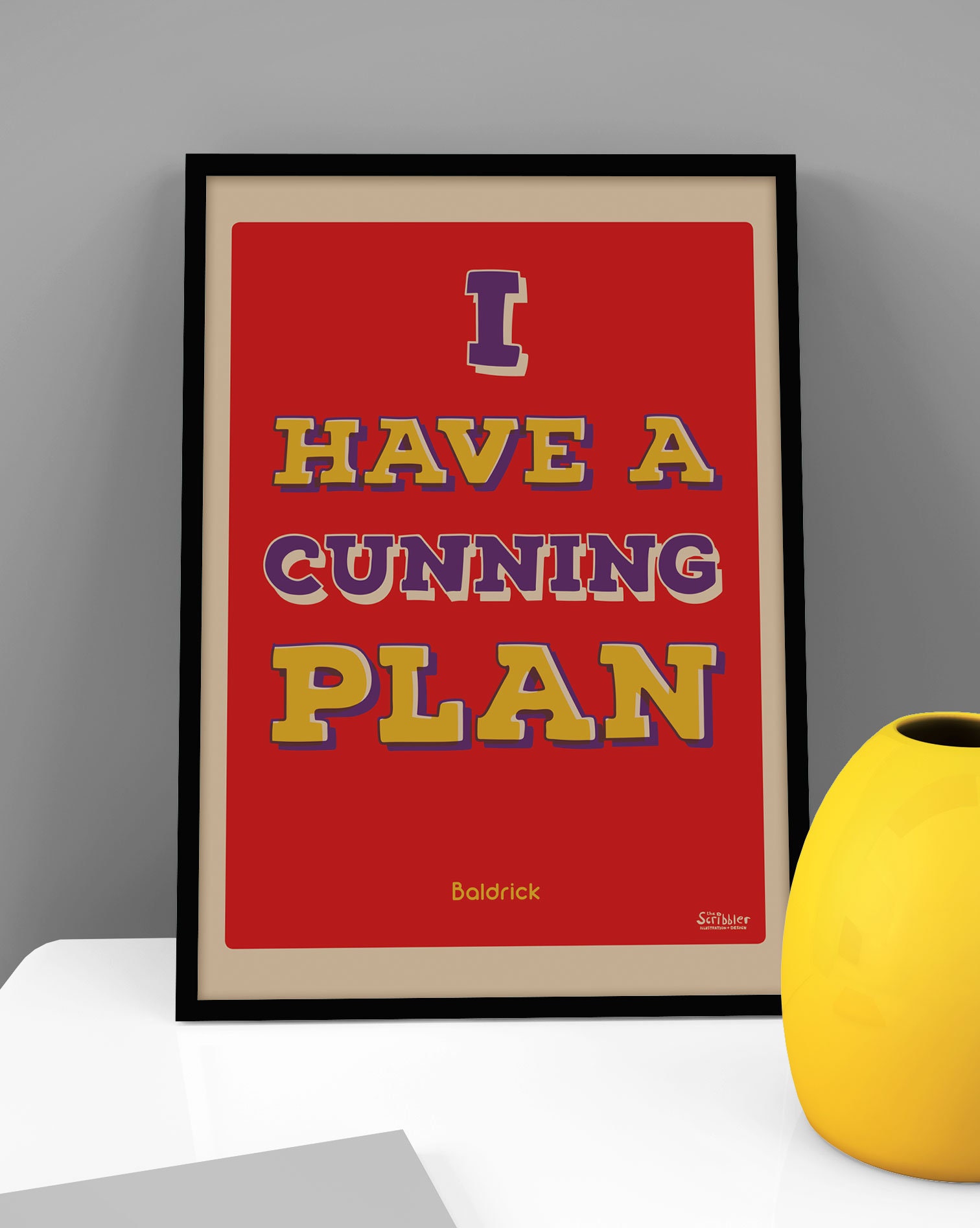 I Have a Cunning Plan - Etsy