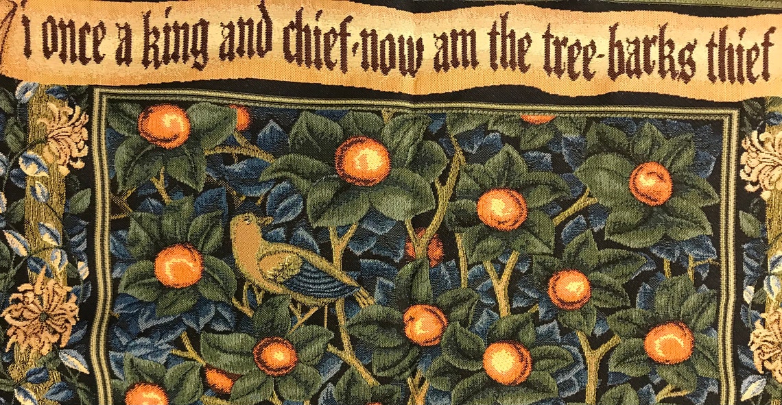 Woodpecker Orange Tree of Life Bird William Morris Ornament | Etsy