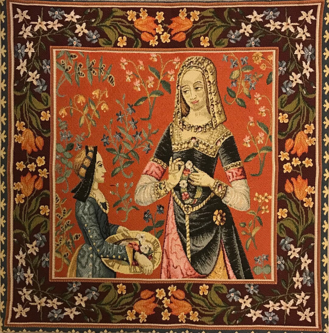 Lady & Unicorn Sense of Smell A Mon Seul Desir Cluny Museum Art ...