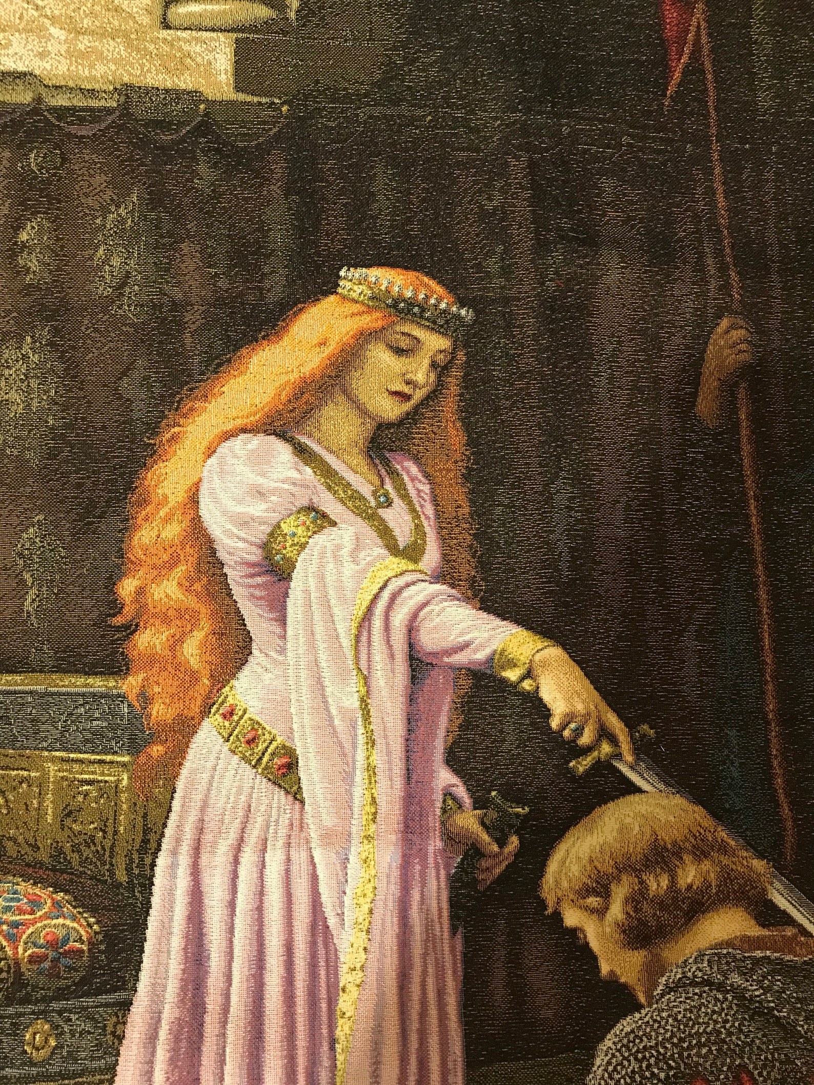 The Accolade Knighting Ceremony Reproduction of Leighton’s Painting ...