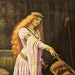 The Accolade Knighting Ceremony Reproduction of Leighton’s Painting ...