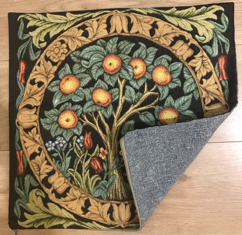 William Morris Apple Tree Tapestry Pillow Case Sham Cover - Etsy William Morris Apple Tree Tapestry Pillow Case Sham Cover - Etsy