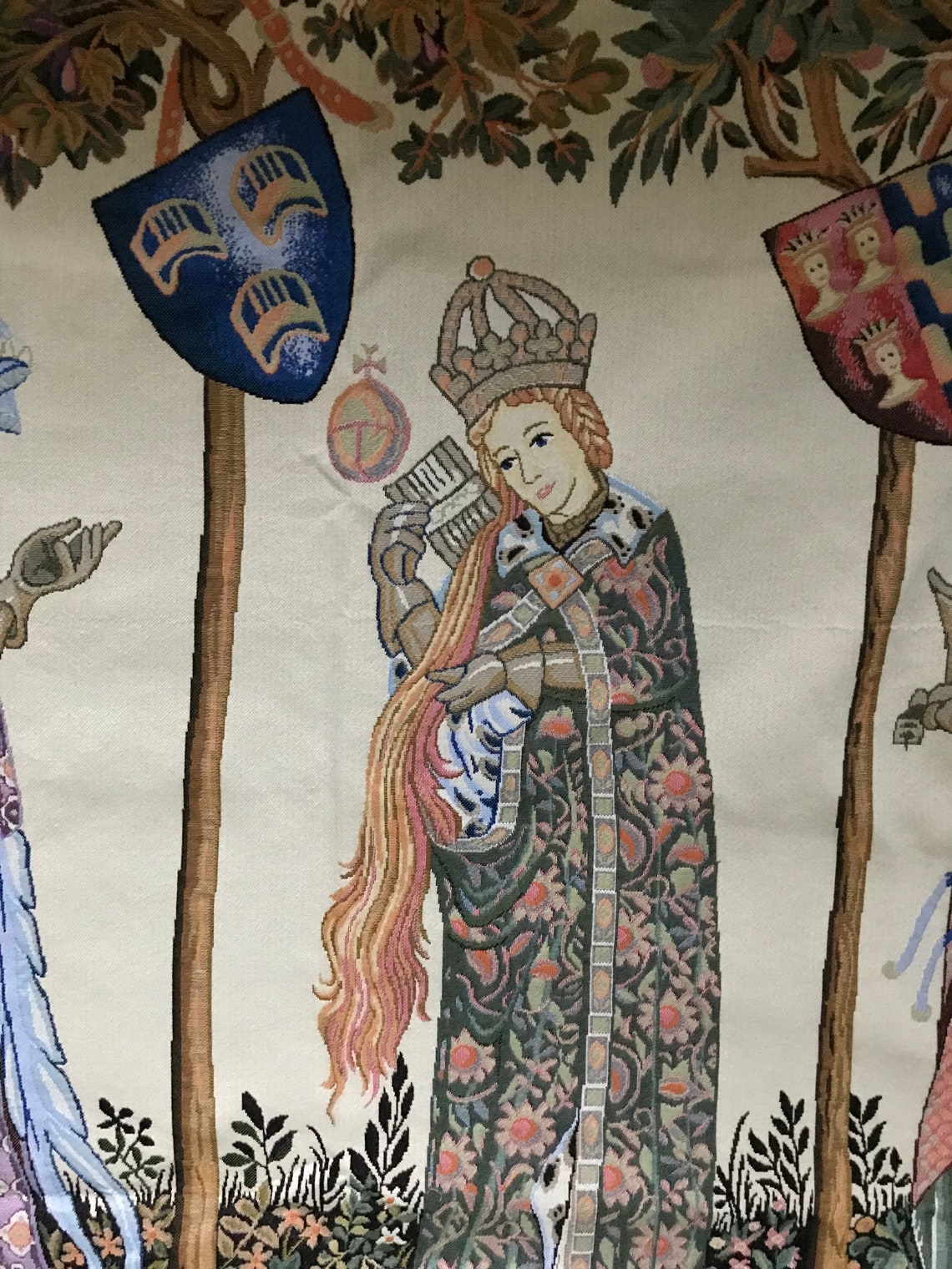 La Manta Medieval Scene European Tapestry Wall Hanging Classic - Etsy