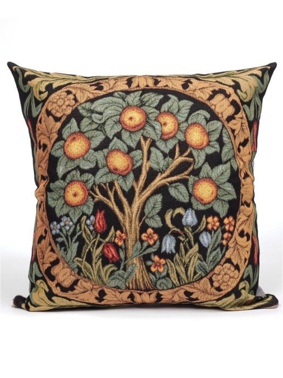 William Morris Apple Tree Tapestry Pillow Case Sham Cover Cushion ... William Morris Apple Tree Tapestry Pillow Case Sham Cover Cushion ...