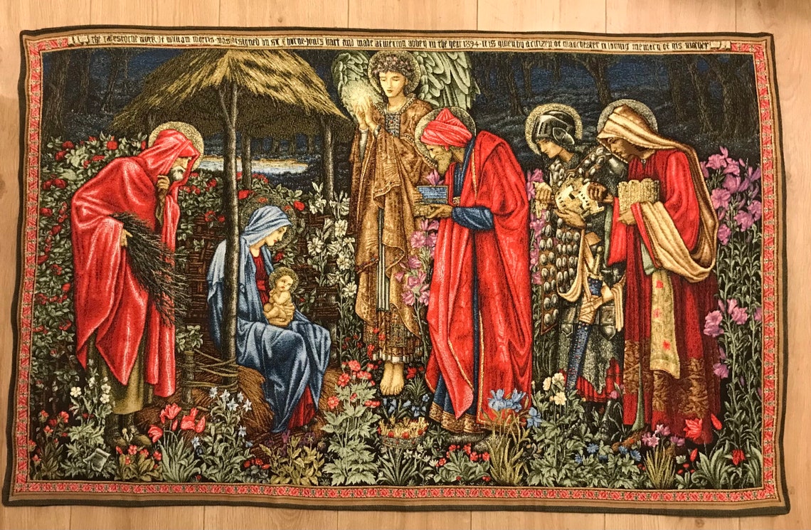 Adoration of the Magi William Morris Christian Religious Nativity ...