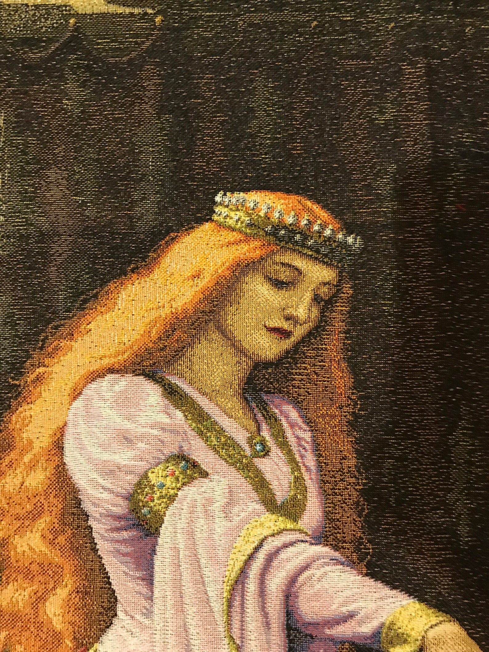 The Accolade Knighting Ceremony Reproduction of Leighton’s Painting ...