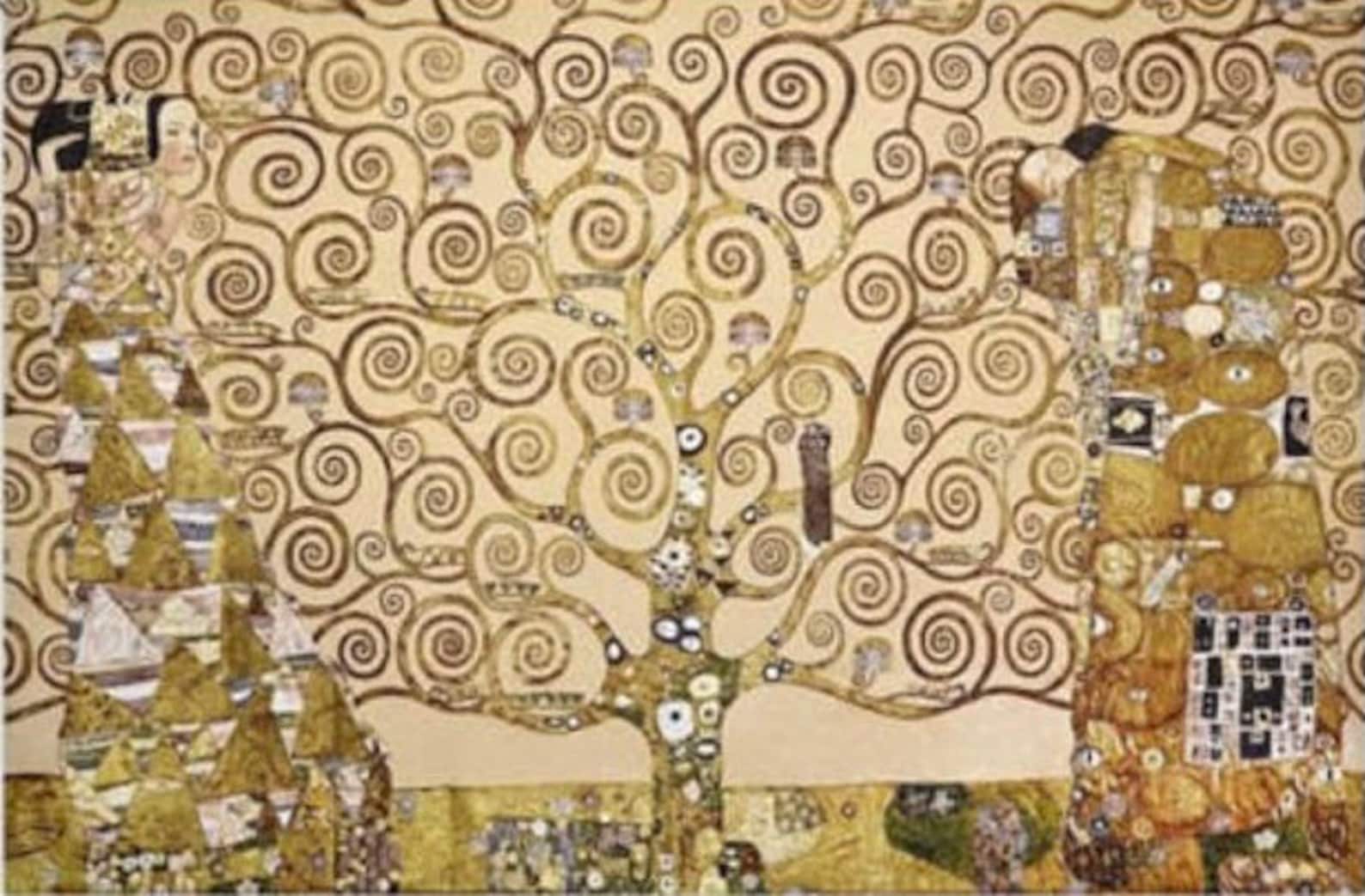 Tree of Life Full Gustav Klimt Art Tapestry Wall Hanging 44 x | Etsy