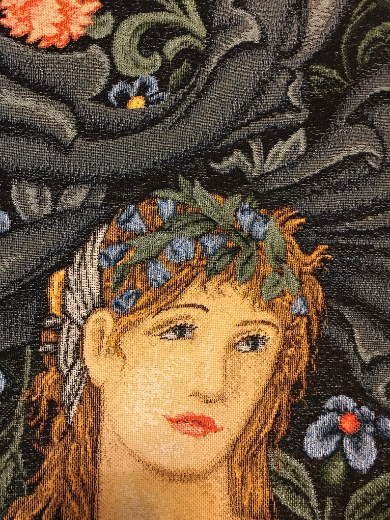 Flora William Morris Mille Fleur Medieval Design Large | Etsy