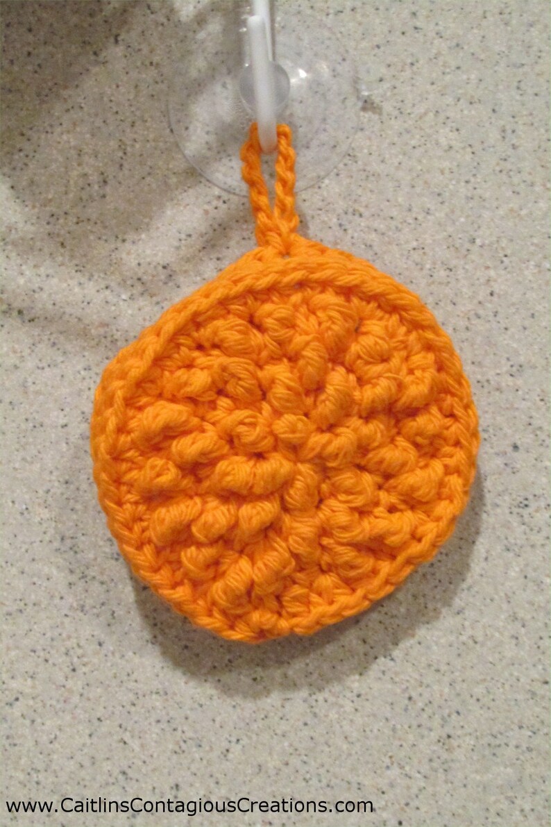 Bumpy Face Scrubby Crochet Pattern Face Wash Exfoliation Pad Beginner ...