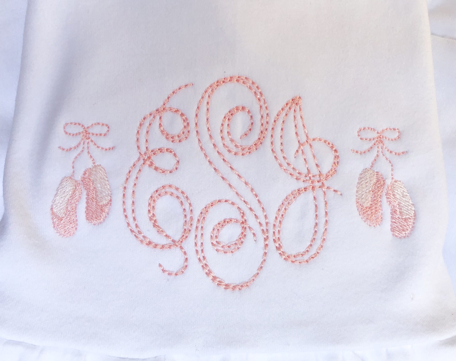 Ballet Slippers Mini Embroidery Design - Etsy