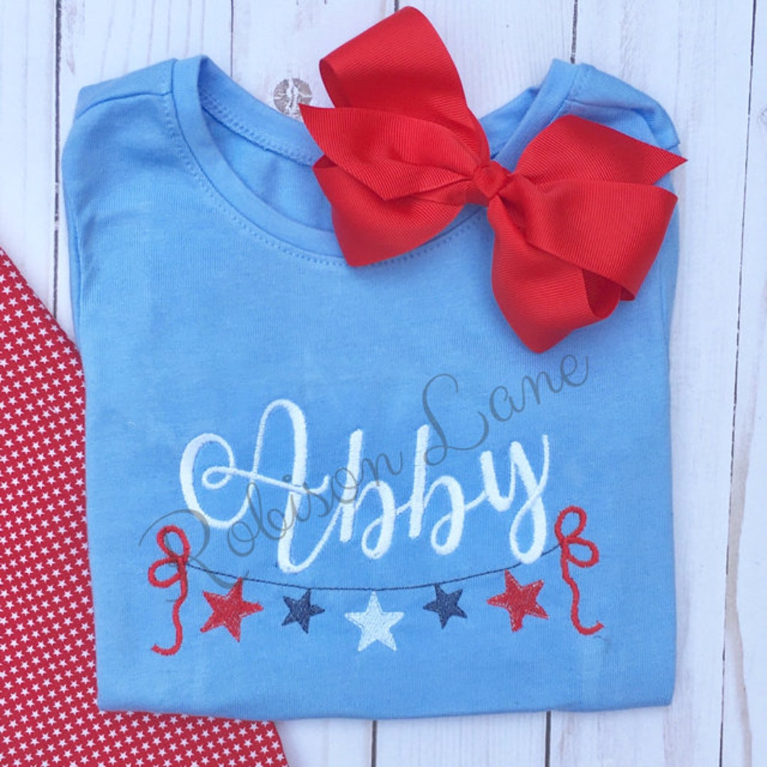Patriotic Star Swag Embroidery Frame - Etsy