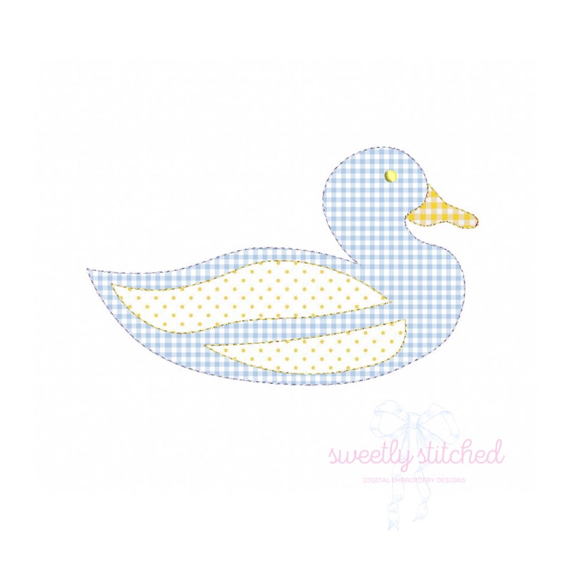 Duck Applique - Etsy