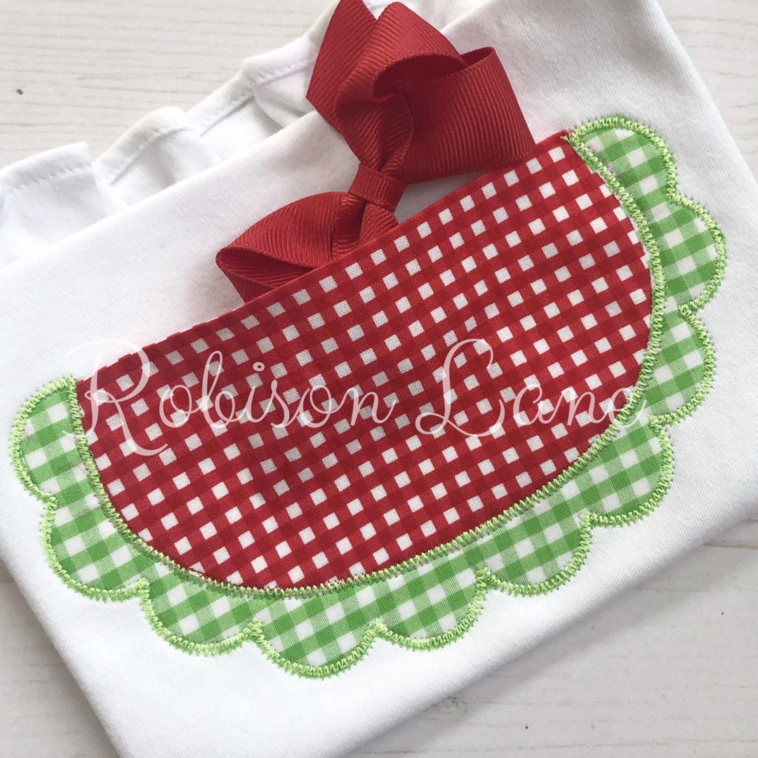 Watermelon Pocket Applique Design - Etsy
