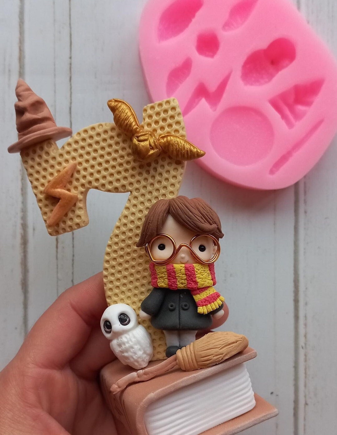 Harry Potter Miniature Silicone Mold - Etsy