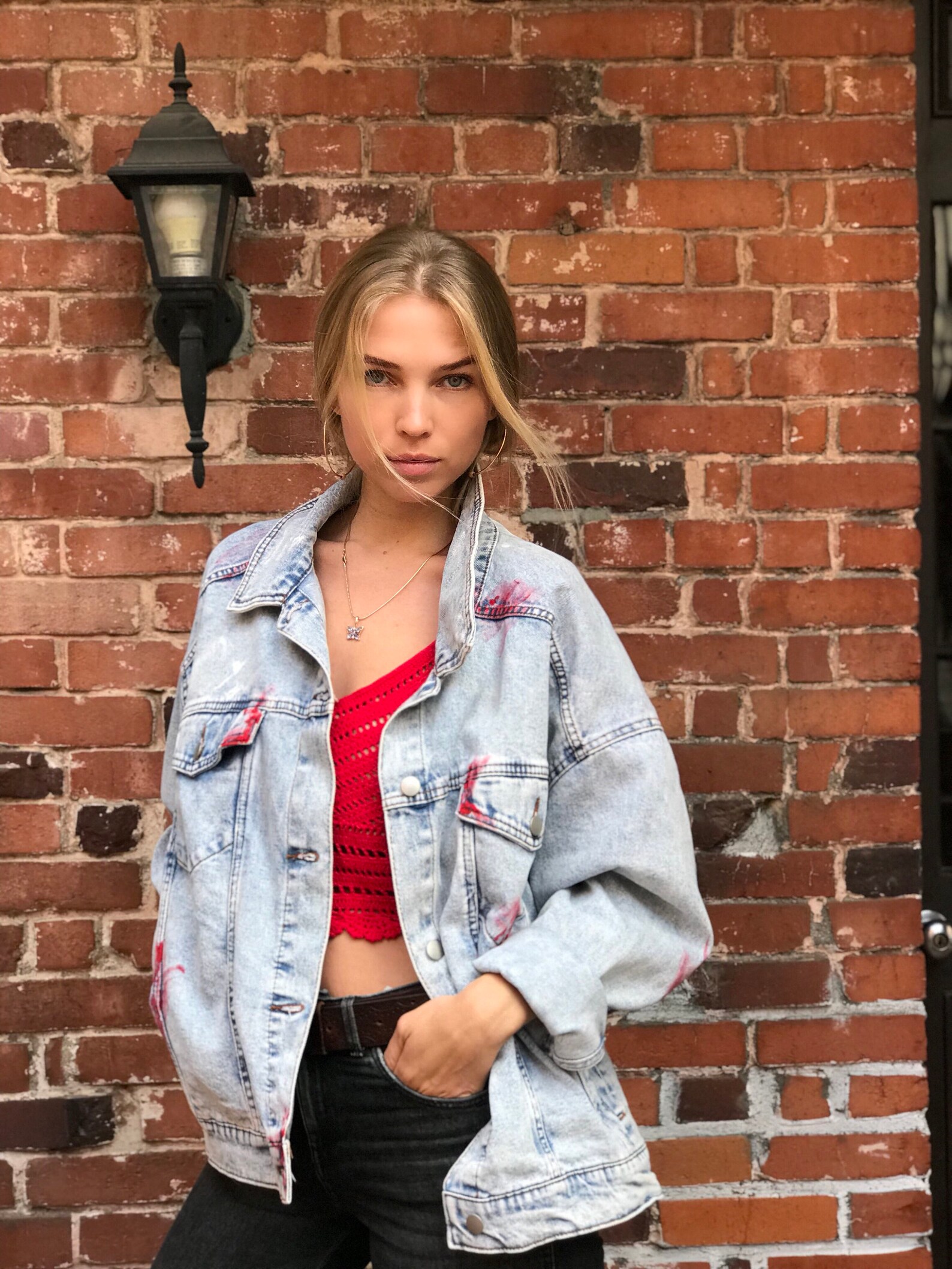 KALI GODDESS | Hand Painted Custom Denim Jean Jacket - Etsy