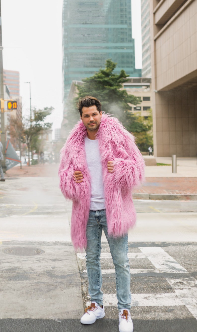 Fall Winter Lama Faux Coat - Etsy