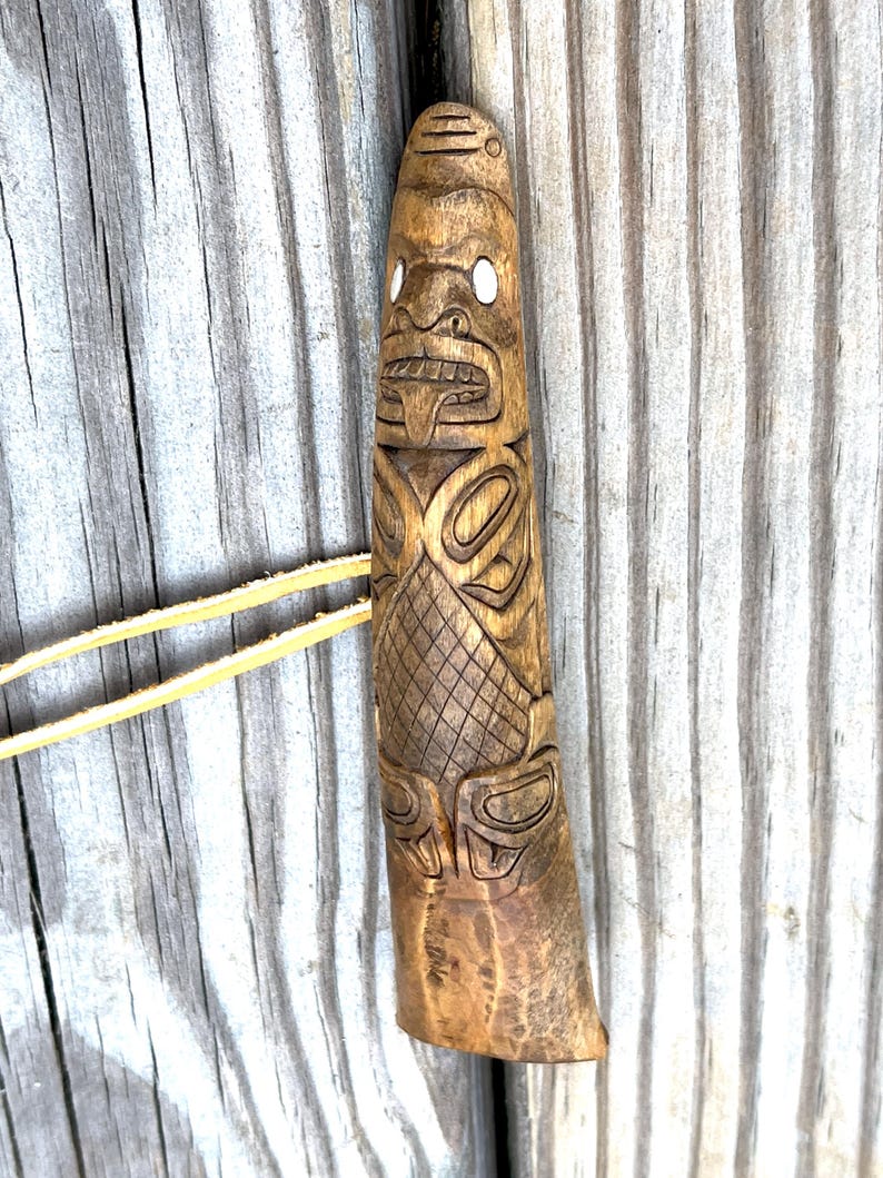 Haida Northwest Coast NWC Shaman AMULET - Etsy