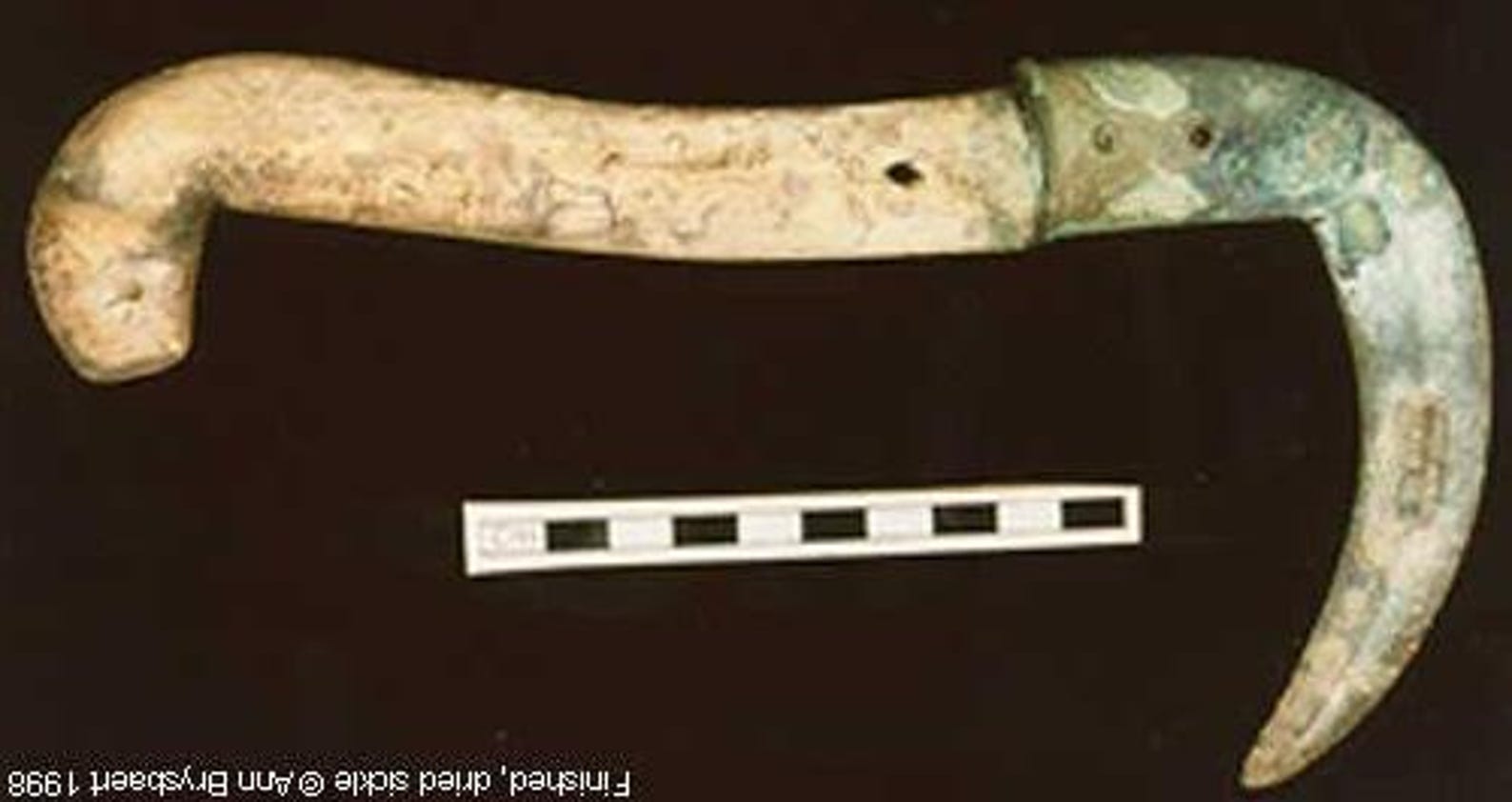 Fully Usable: Replica Ancient Celtic Druid Bronze Age Sickle- Maple ...