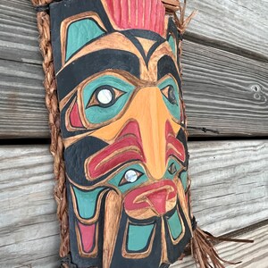 Kwakiutl Northwest Coast Cedar Frontlet Headdress - Etsy