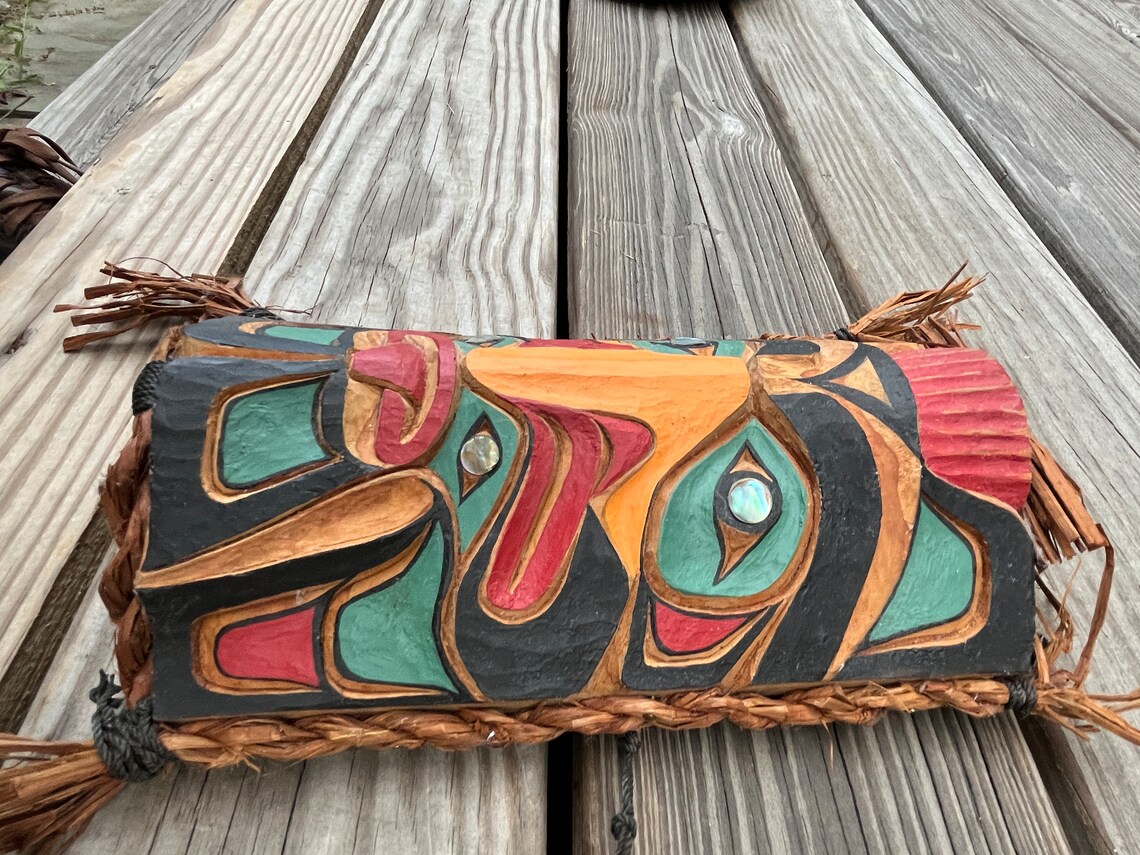 Kwakiutl Northwest Coast Cedar Frontlet Headdress - Etsy