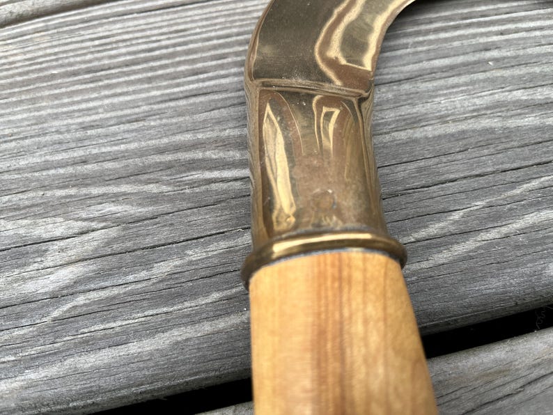 Fully Usable: Replica Ancient Celtic Druid Bronze Age Sickle- Maple ...