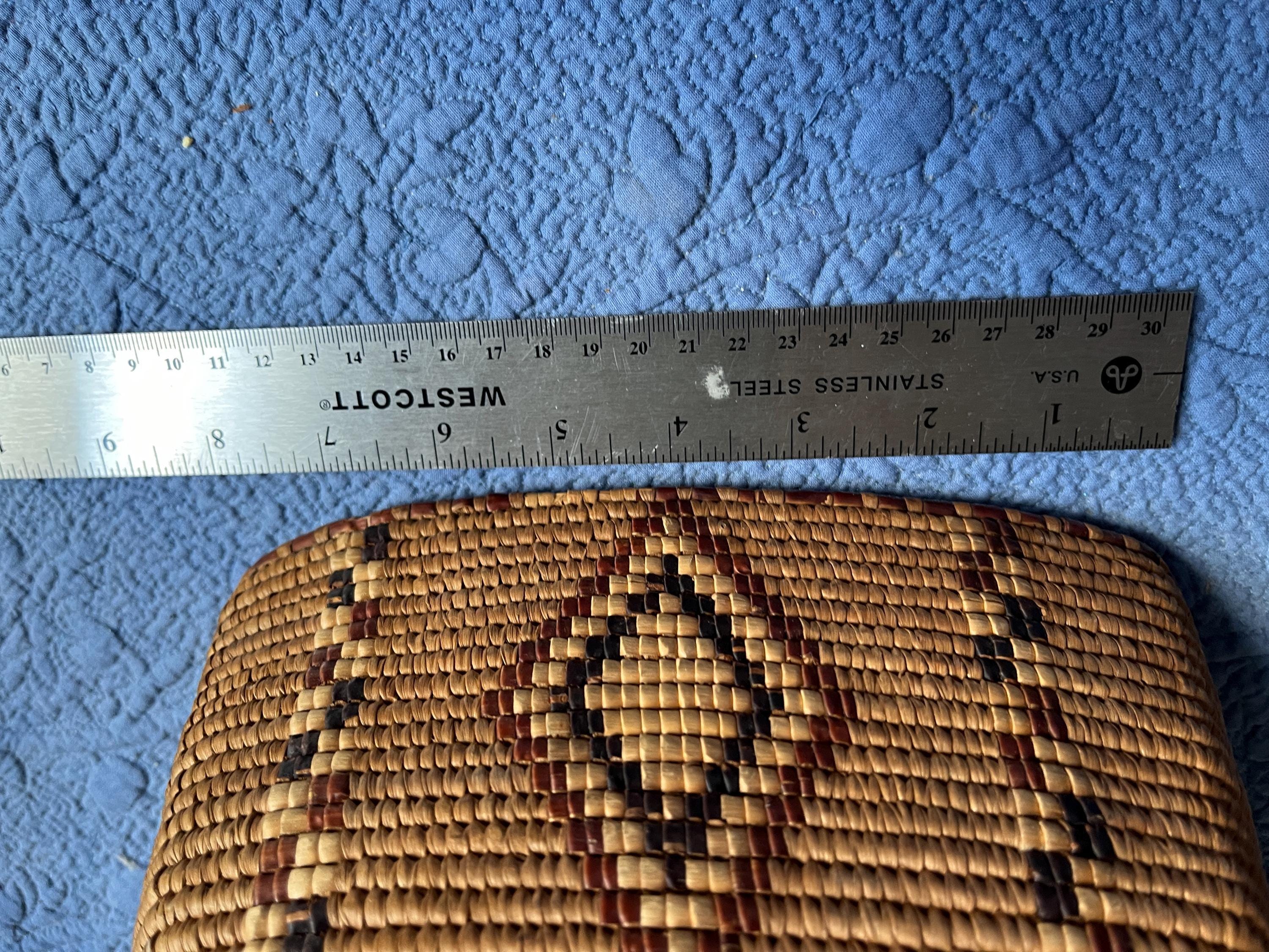 Large Northwest Coast Native American Salish Indigenous Art Basket - Etsy