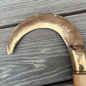 Fully Usable: Replica Ancient Celtic Druid Bronze Age Sickle- Maple ...