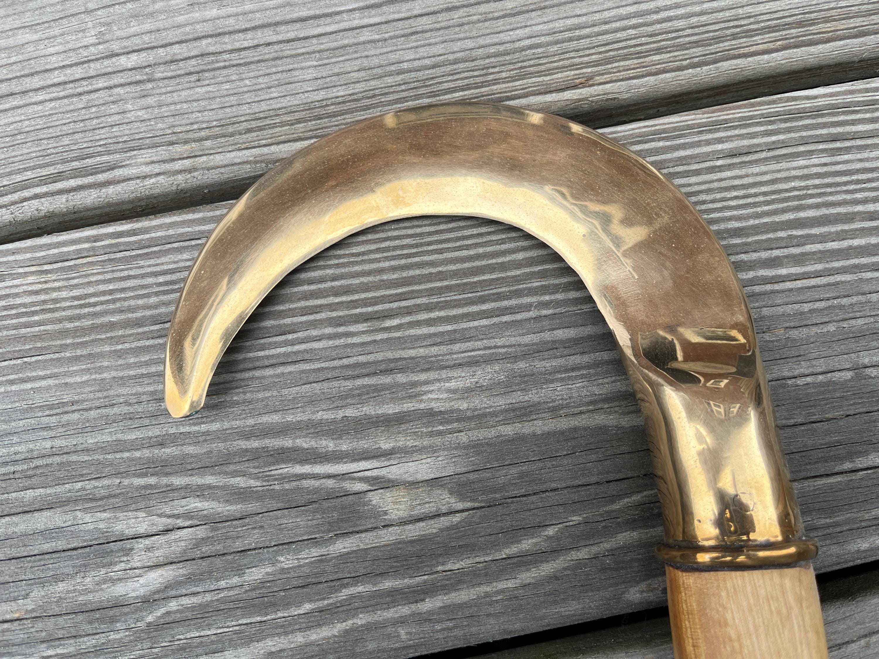 Fully Usable: Replica Ancient Celtic Druid Bronze Age Sickle- Maple ...
