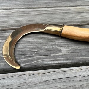 Fully Usable: Replica Ancient Celtic Druid Bronze Age Sickle- Maple ...