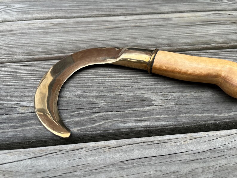 Fully Usable: Replica Ancient Celtic Druid Bronze Age Sickle- Maple ...
