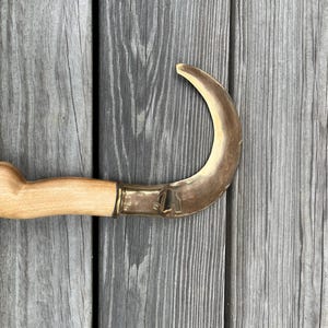 Fully Usable: Replica Ancient Celtic Druid Bronze Age Sickle- Maple ...