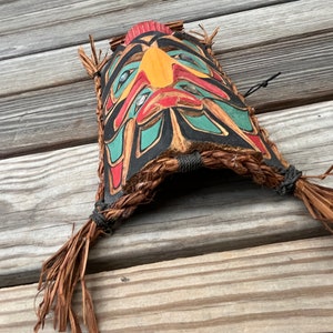 Kwakiutl Northwest Coast Cedar Frontlet Headdress - Etsy